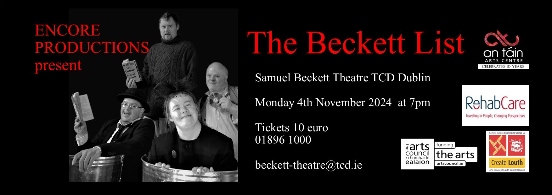 The Beckett List: a new stage piece plays in Dublin – The Samuel ...