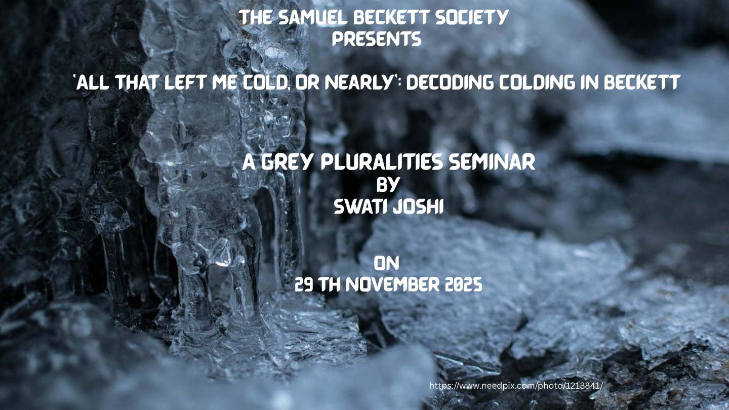 Full Programme for Decoding Colding in Beckett Seminar announced – The ...